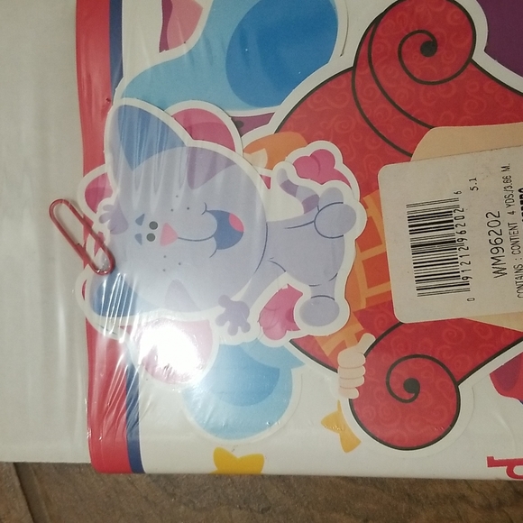 Nickelodeon | Wall Decor | Vintage Blue Clues Wallpaper Border With 4 ...